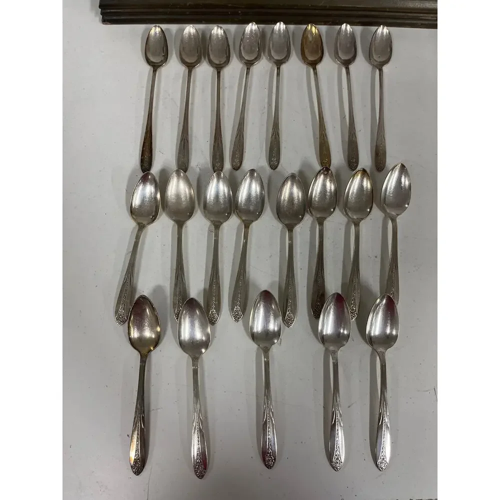 Rogers | Dining | Vtg Rogers Silver Plate Princess Royal Flatware Set W ...